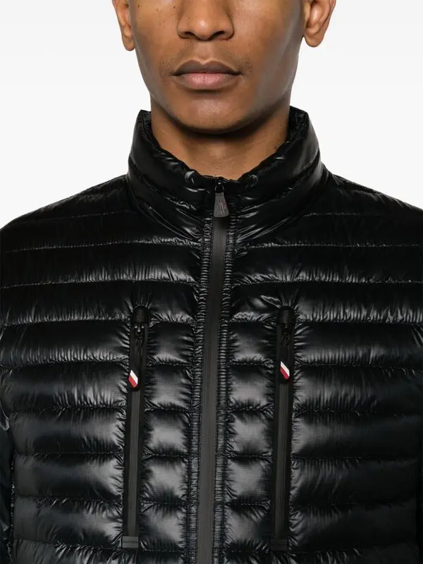 Moncler High-shine Padded Jacket - Black