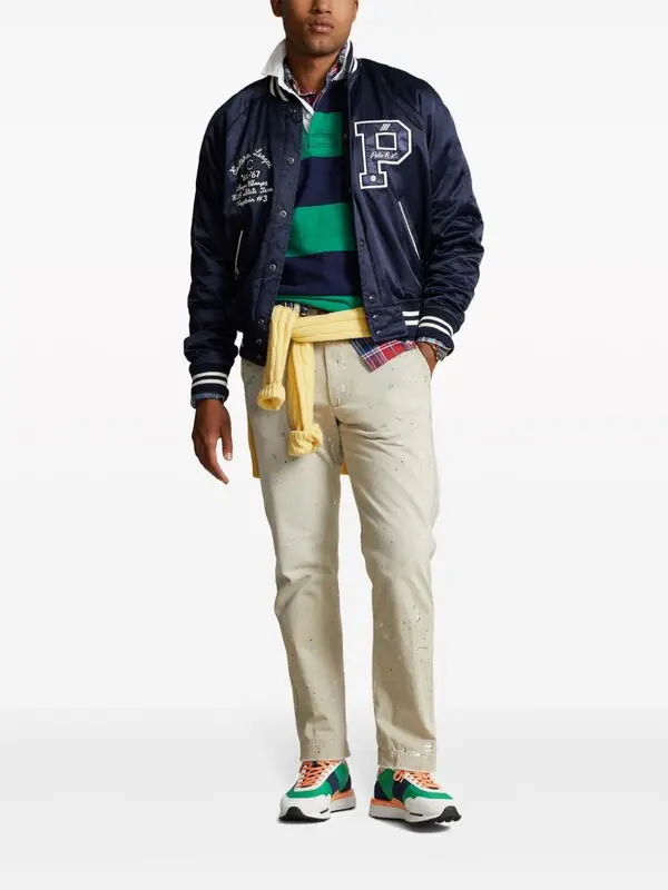 Ralph Lauren Satin Bomber Jacket