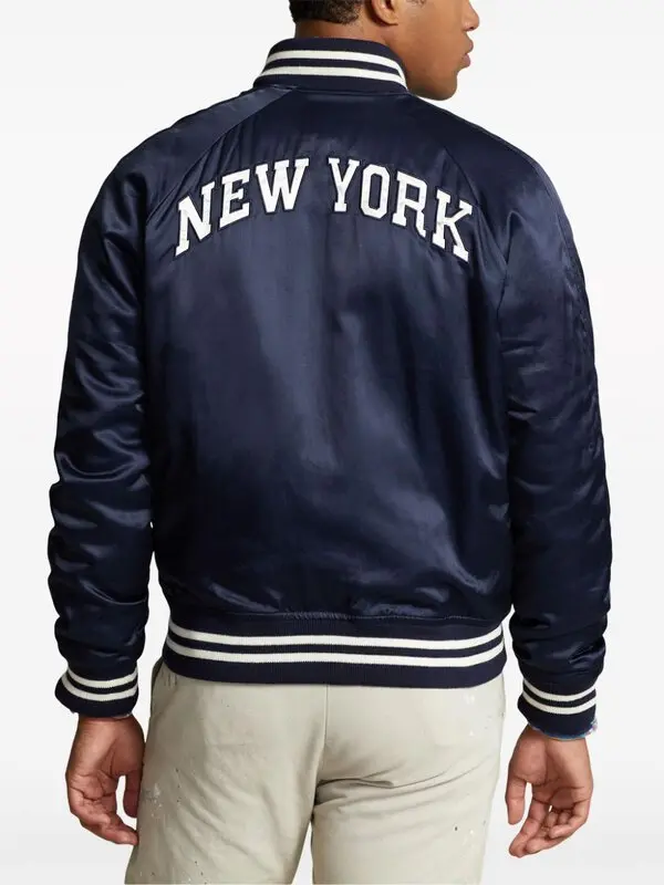 Ralph Lauren Satin Bomber Jacket
