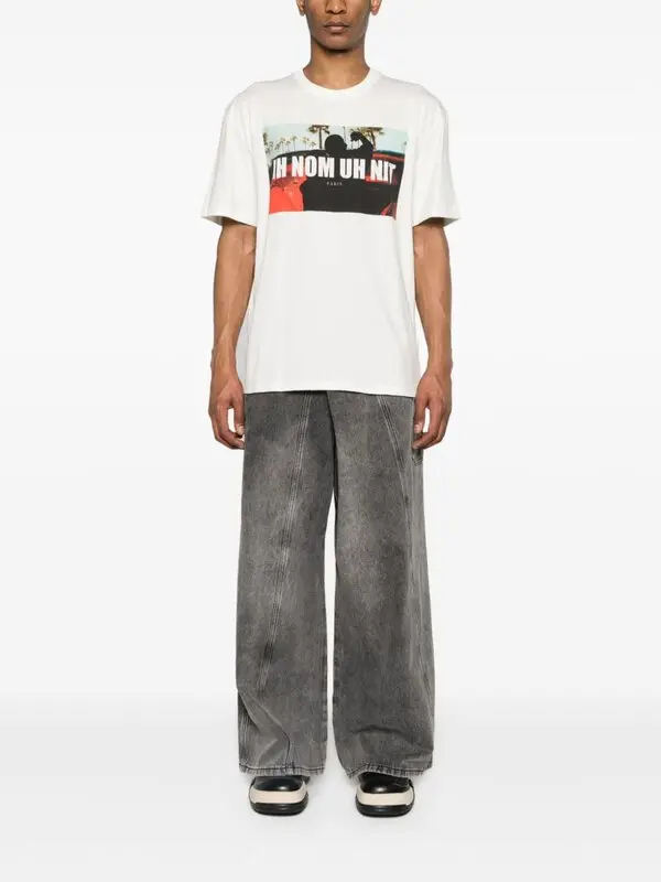 IH NOM UH NIT Photograph-print Cotton T-shirt