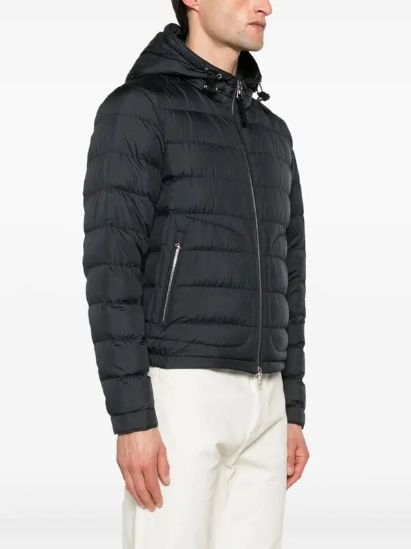 Moncler Sestriere Padded Hooded Jacket - Black
