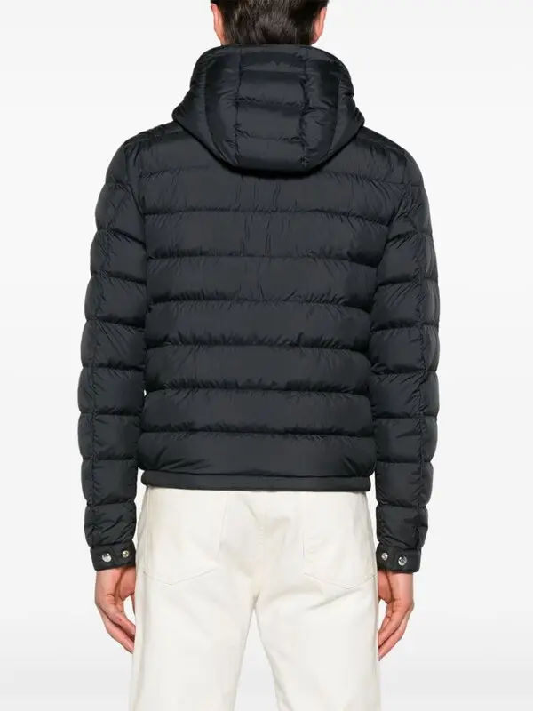 Moncler Sestriere Padded Hooded Jacket - Black