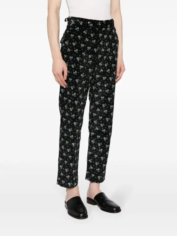 BODE Chicory Floral Corduroy Trousers