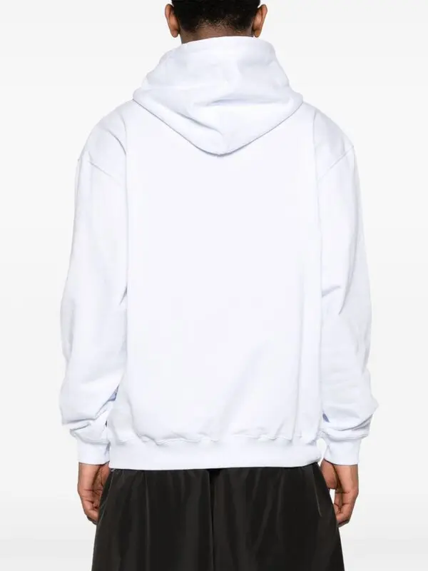 MSGM Graphic-print Cotton Sweatshirt
