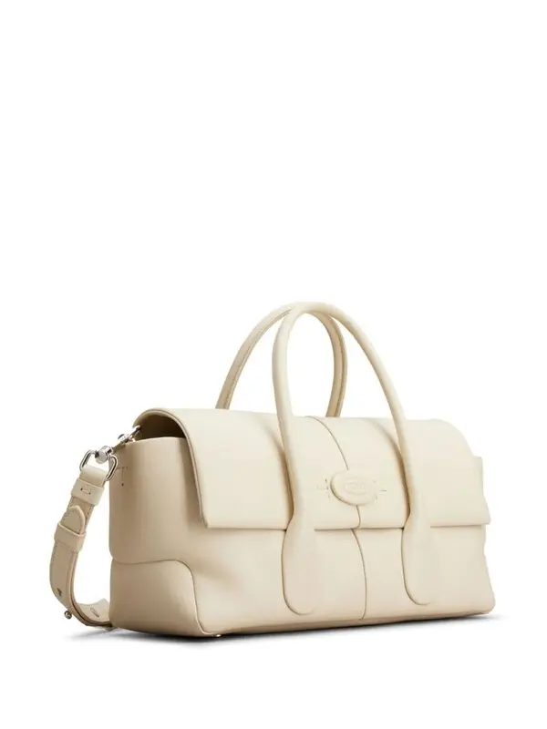 TOD'S Leather Tote - Neutrals