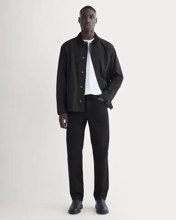 Everlane Organic Cotton Straight-leg Jean - Black