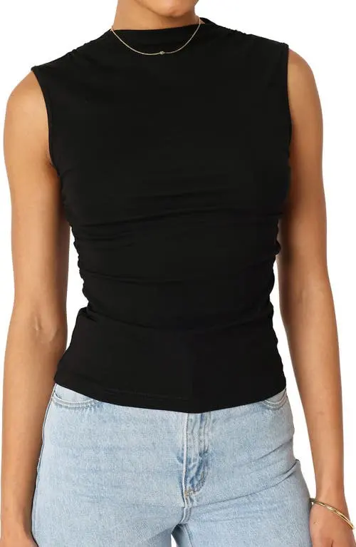 PETAL & PUP Nissa Sleeveless Top - Black