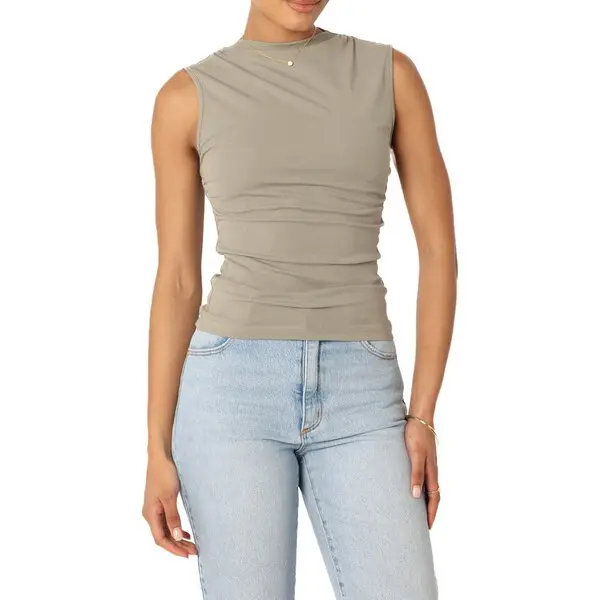 PETAL & PUP Nissa Sleeveless Top - Olive
