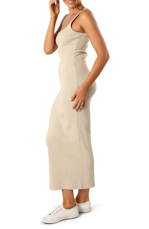 PETAL & PUP Cynthia Ribbed Maxi Tank Dress