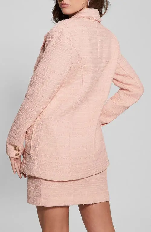 Guess Tosca Metallic Tweed Blazer