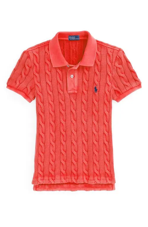 Polo Ralph Lauren Cable Knit Polo Shirt