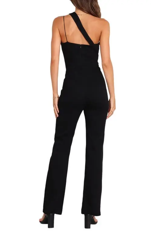 PETAL & PUP Angelus Asymmetric One-shoulder Jumpsuit