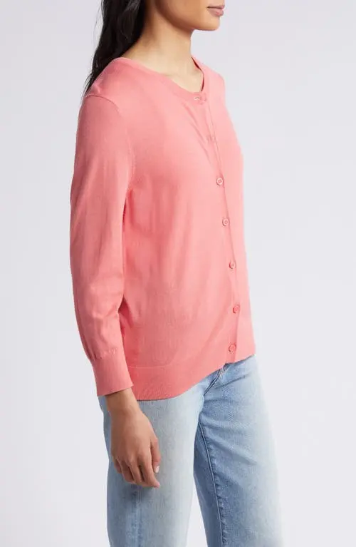 Caslon Crewneck Cardigan