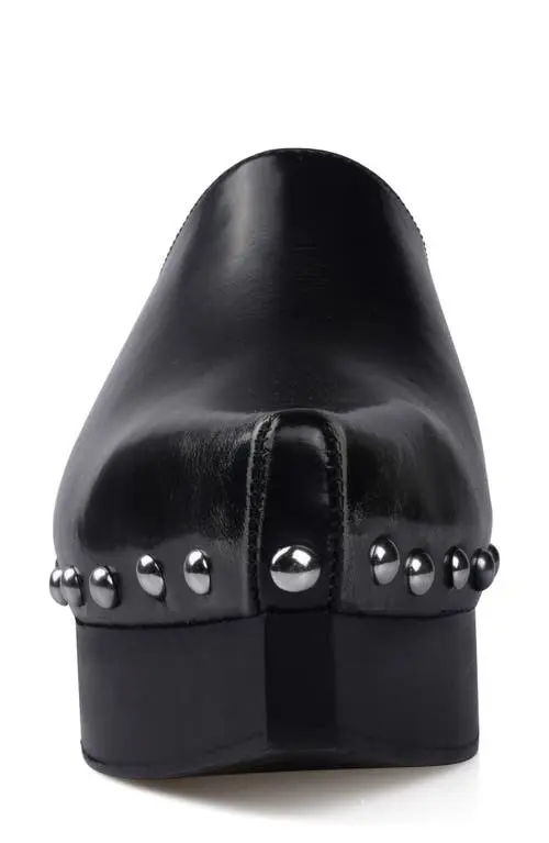 ZIGI Richelie Leather Mules - Black