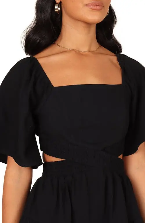 PETAL & PUP Jordyn Cutout Mini Dress