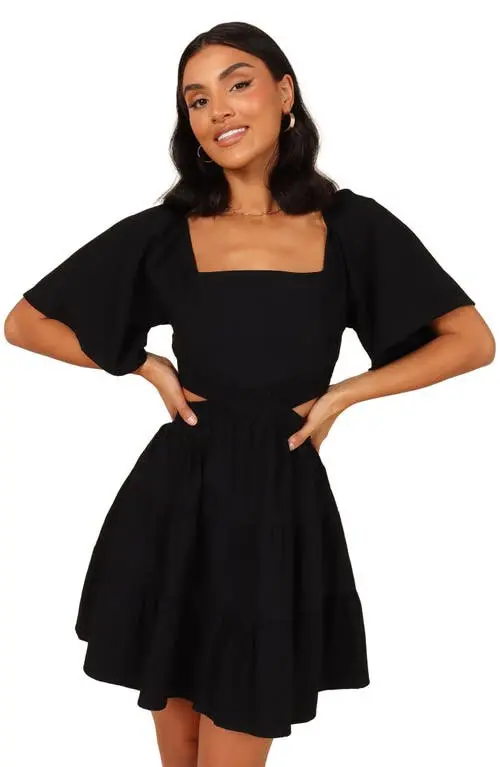 PETAL & PUP Jordyn Cutout Mini Dress
