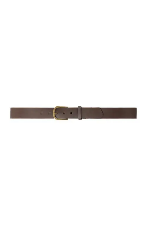 Travis Mathew Jinx 2.0 Leather Belt - Dark Brown