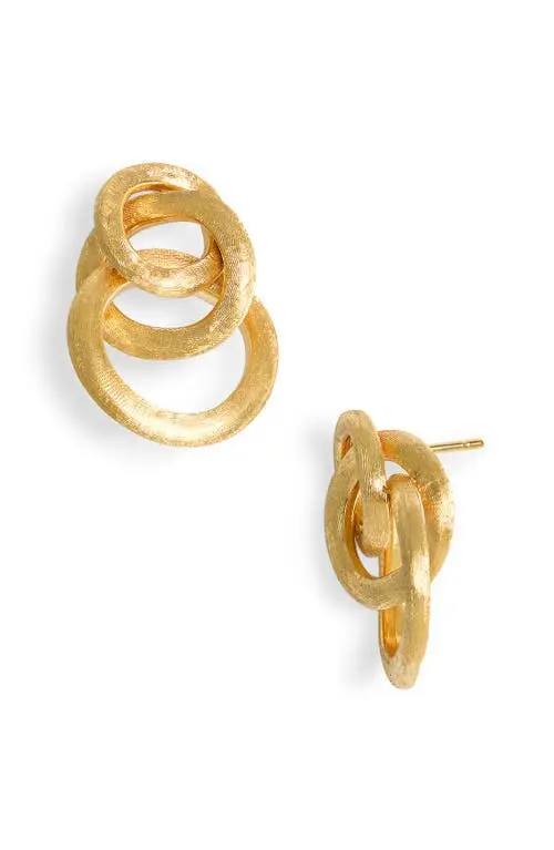 Marco Bicego Jaipur Gold Linked Earrings - 18k Yellow Gold