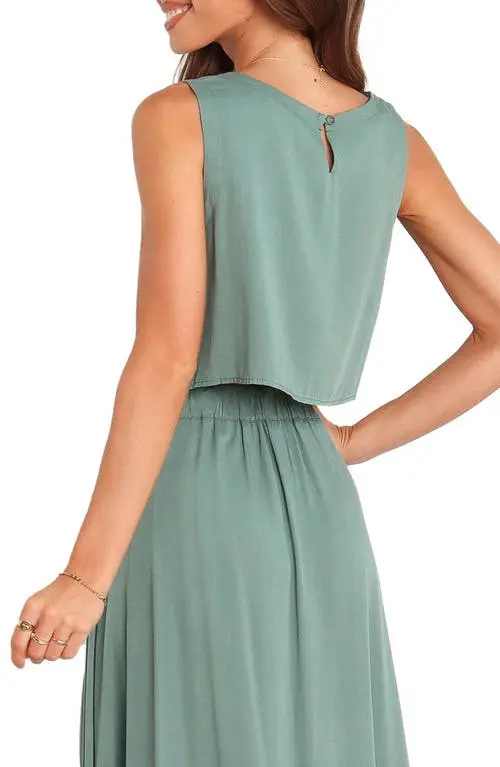 PETAL & PUP Sutton Sleeveless Crop Top