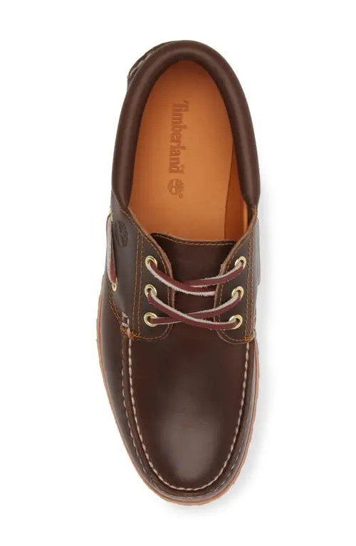 Timberland Authentic 3-eye Lug Boat Shoe - Brown