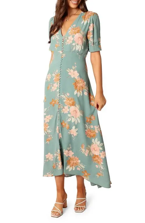 PETAL & PUP Frampton Floral Maxi Dress