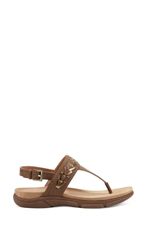 Easy Spirit Monte Slingback Sandal - Medium Brown