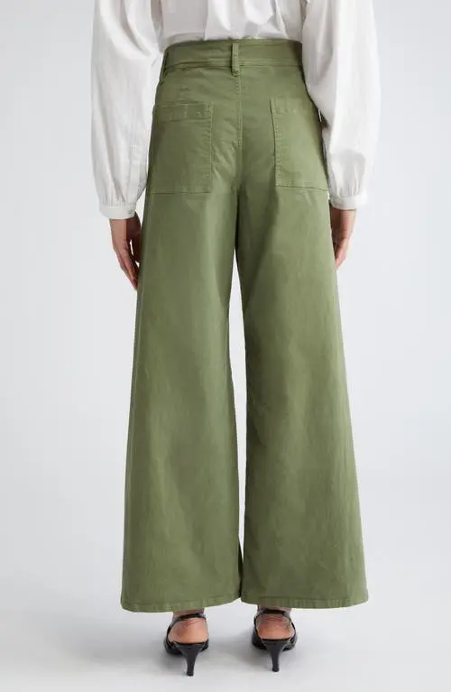 NILI LOTAN Megan Wide Leg Pants - Camo
