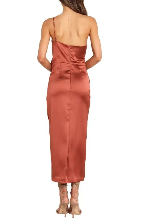 PETAL & PUP Luella One-shoulder Slipdress