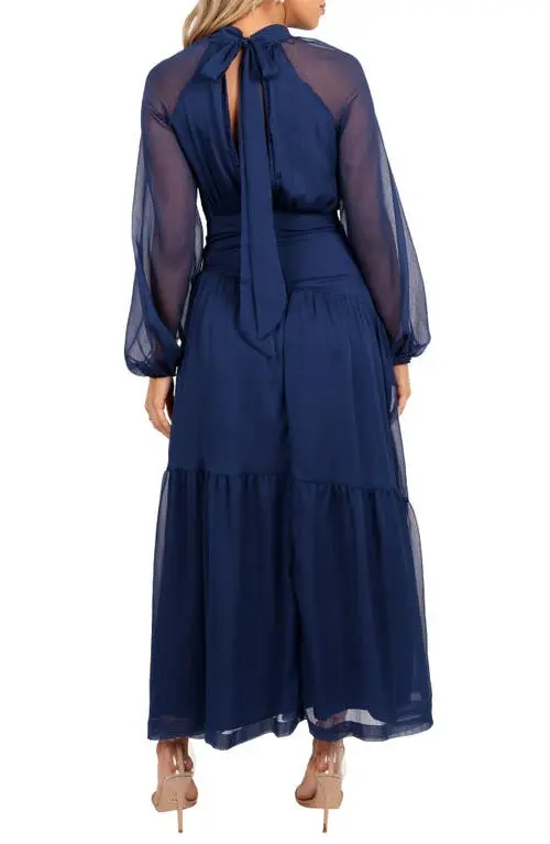 PETAL & PUP Julip Maxi Dress - Navy