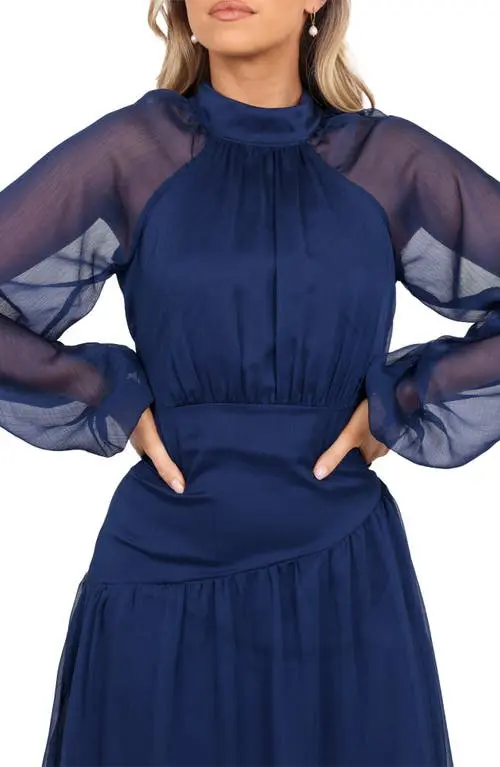 PETAL & PUP Julip Maxi Dress - Navy