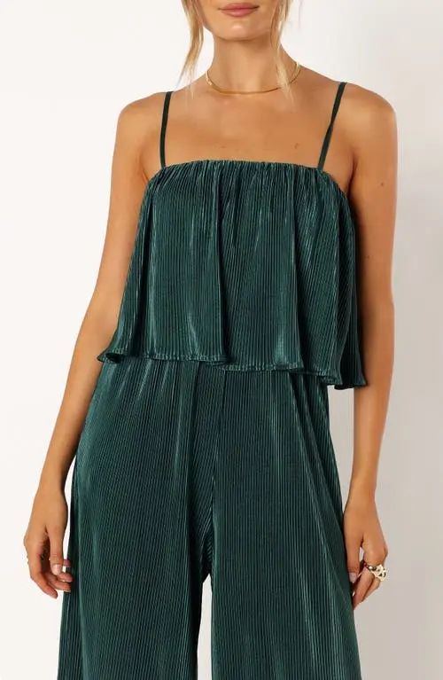 PETAL & PUP Jillian Plissé Jumpsuit