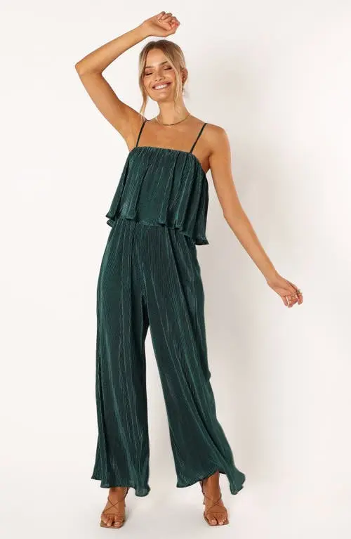 PETAL & PUP Jillian Plissé Jumpsuit