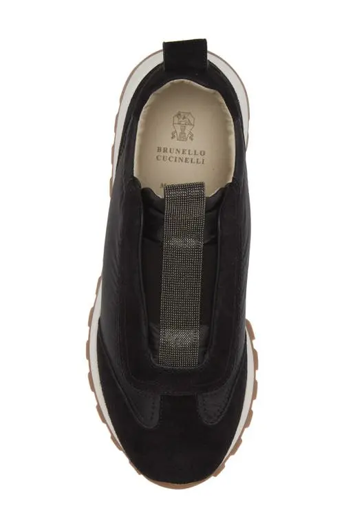 Brunello Cucinelli Monili Trim Runner Sneakers