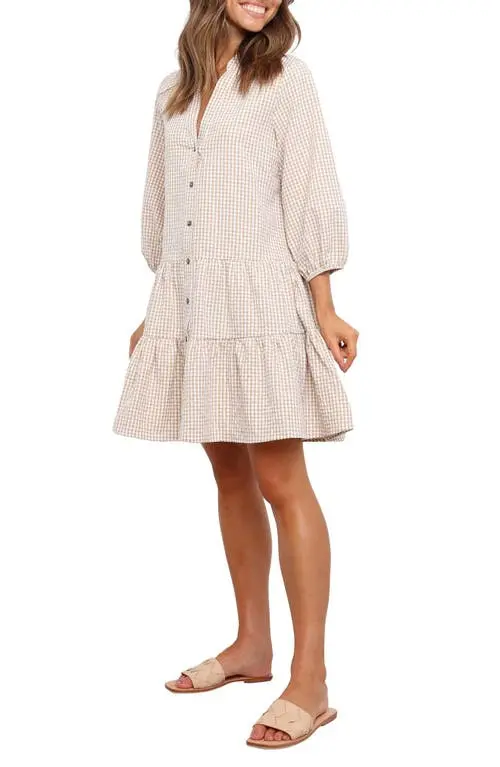 PETAL & PUP Daria Printed Tiered Dress