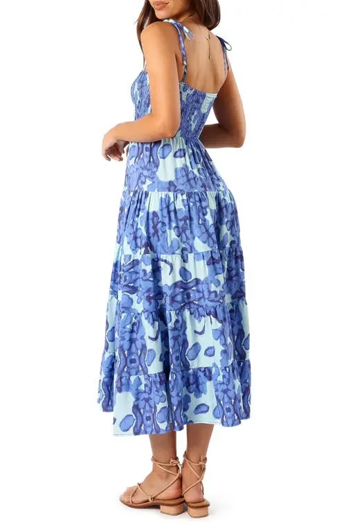 PETAL & PUP Amarie Floral Midi Dress
