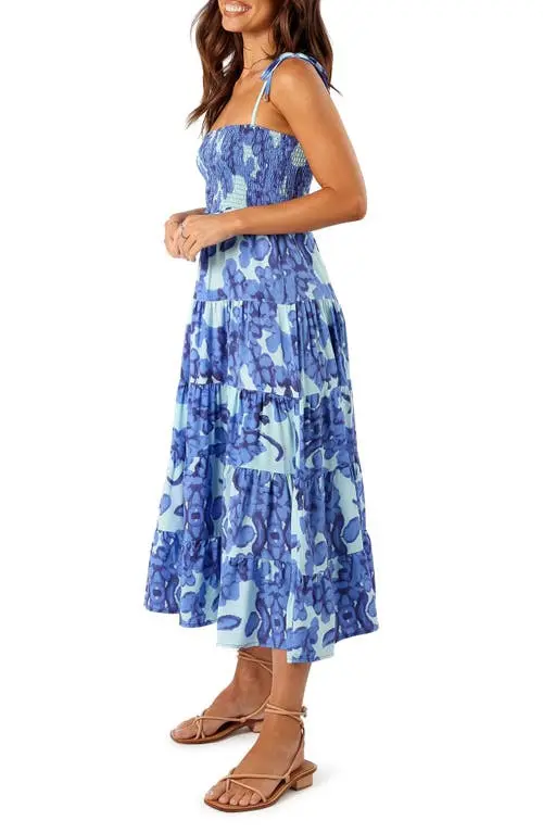 PETAL & PUP Amarie Floral Midi Dress