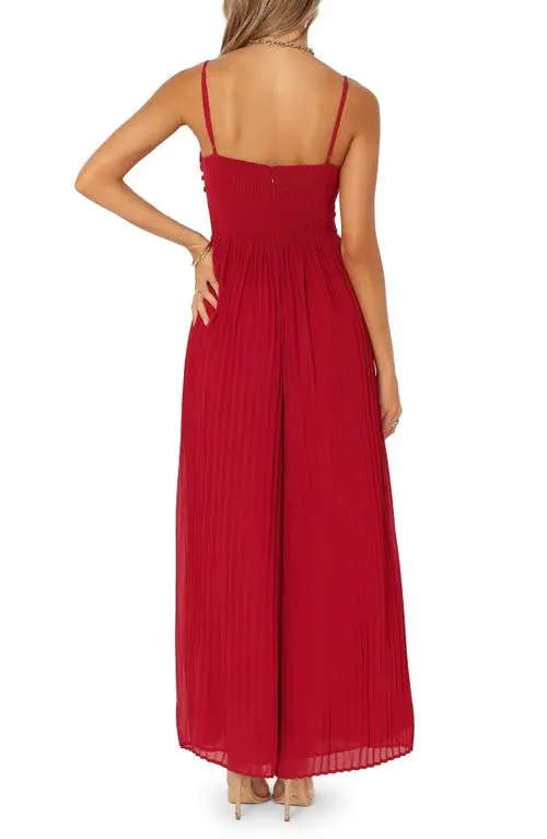 PETAL & PUP Alice Pleated Jumpsuit
