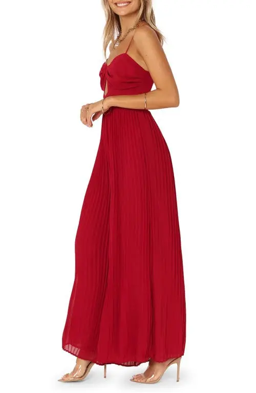 PETAL & PUP Alice Pleated Jumpsuit