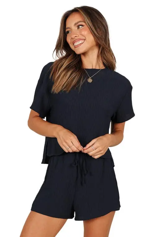 PETAL & PUP Ittai T-shirt & High Waist Shorts Set