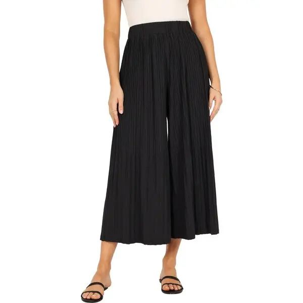 PETAL & PUP Cher Pleated Wide Leg Pants