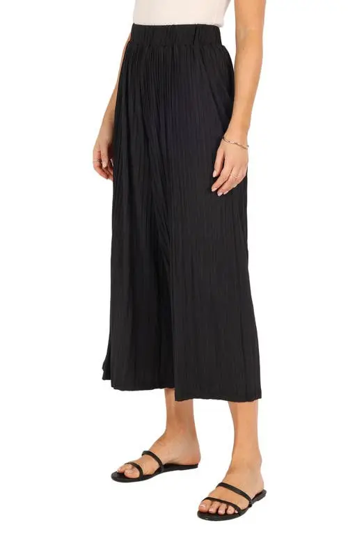 PETAL & PUP Cher Pleated Wide Leg Pants