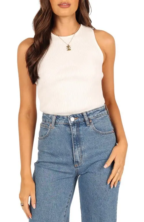 PETAL & PUP Davie Ribbed Knit Tank