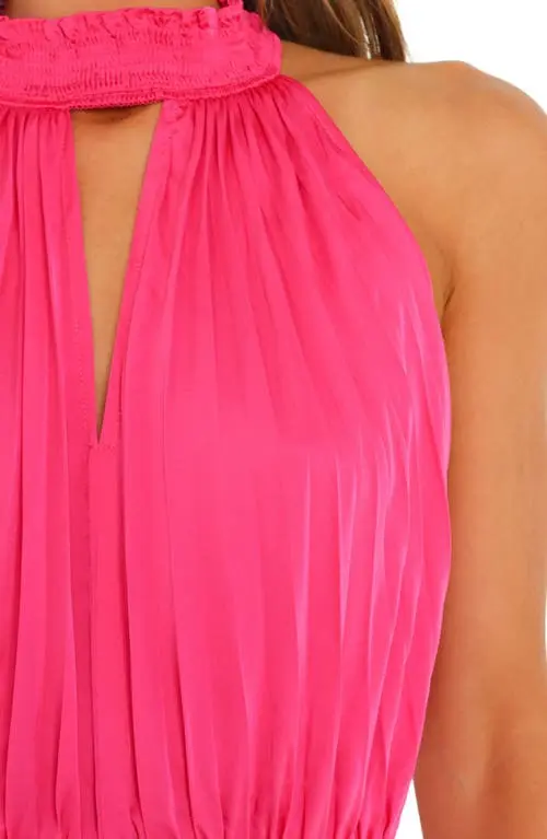PETAL & PUP Dominique Pleated Maxi Dress