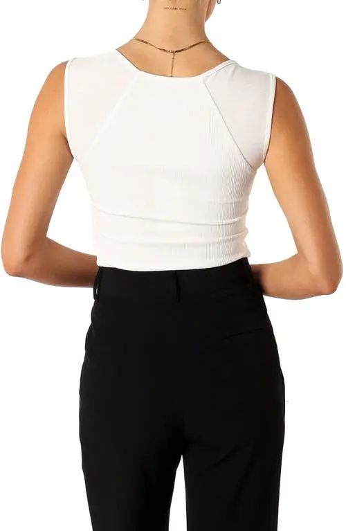 PETAL & PUP Clara Square Neck Sleeveless Knit Top