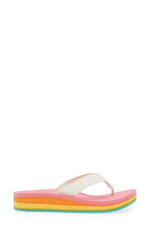 Sanuk Highland Flip Flop - Rainbow