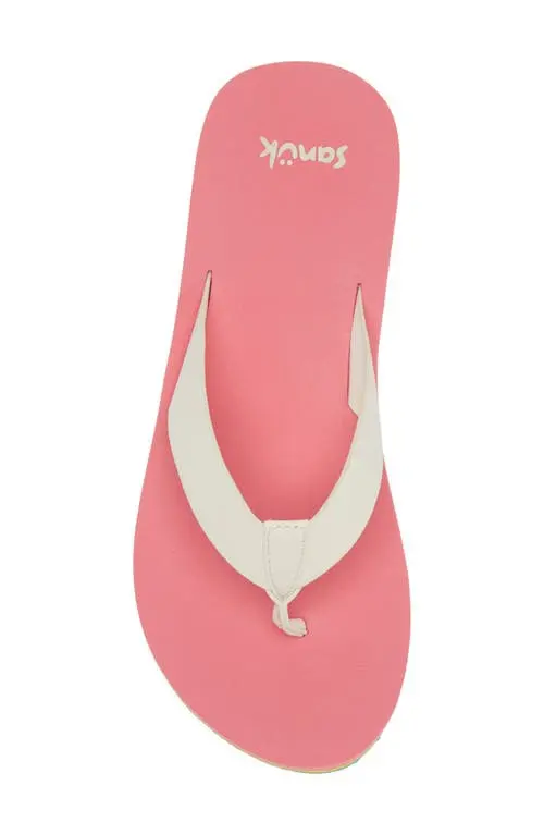 Sanuk Highland Flip Flop - Rainbow