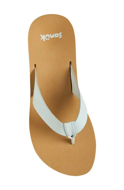 Sanuk Highland Flip Flop - Spa Blue