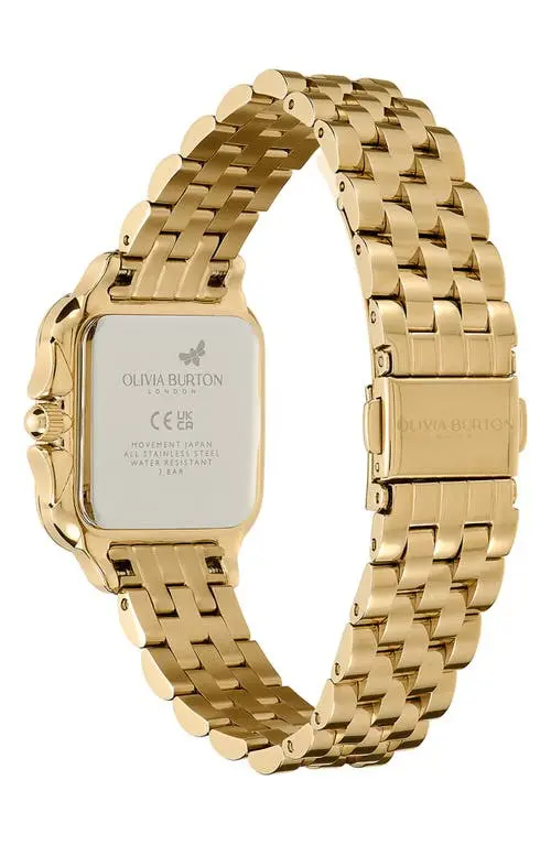 OLIVIA BURTON Grosvenor Bracelet Watch - Gold