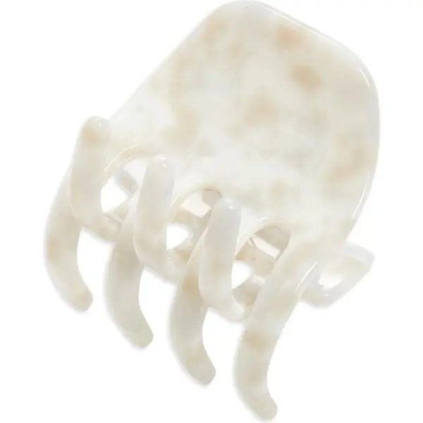 France Luxe Medium Gallery Claw Clip - Coconut Milk