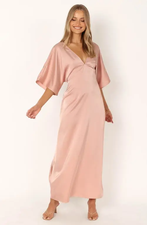 PETAL & PUP Eliza Dolman Sleeve Maxi Dress